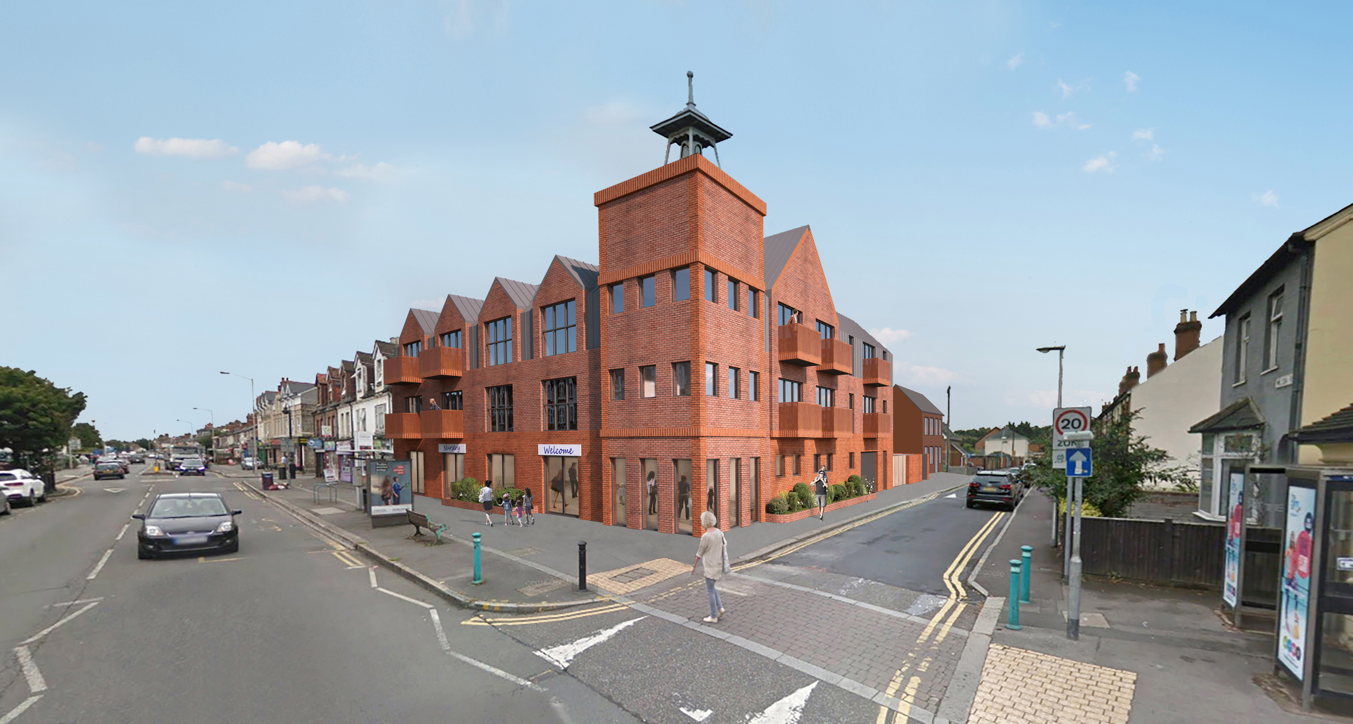 Reading, Oxford Road Residential Development